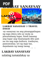 Lakbay Sanaysay Ppt. - 20250302 - 204359 - 0000 | PDF
