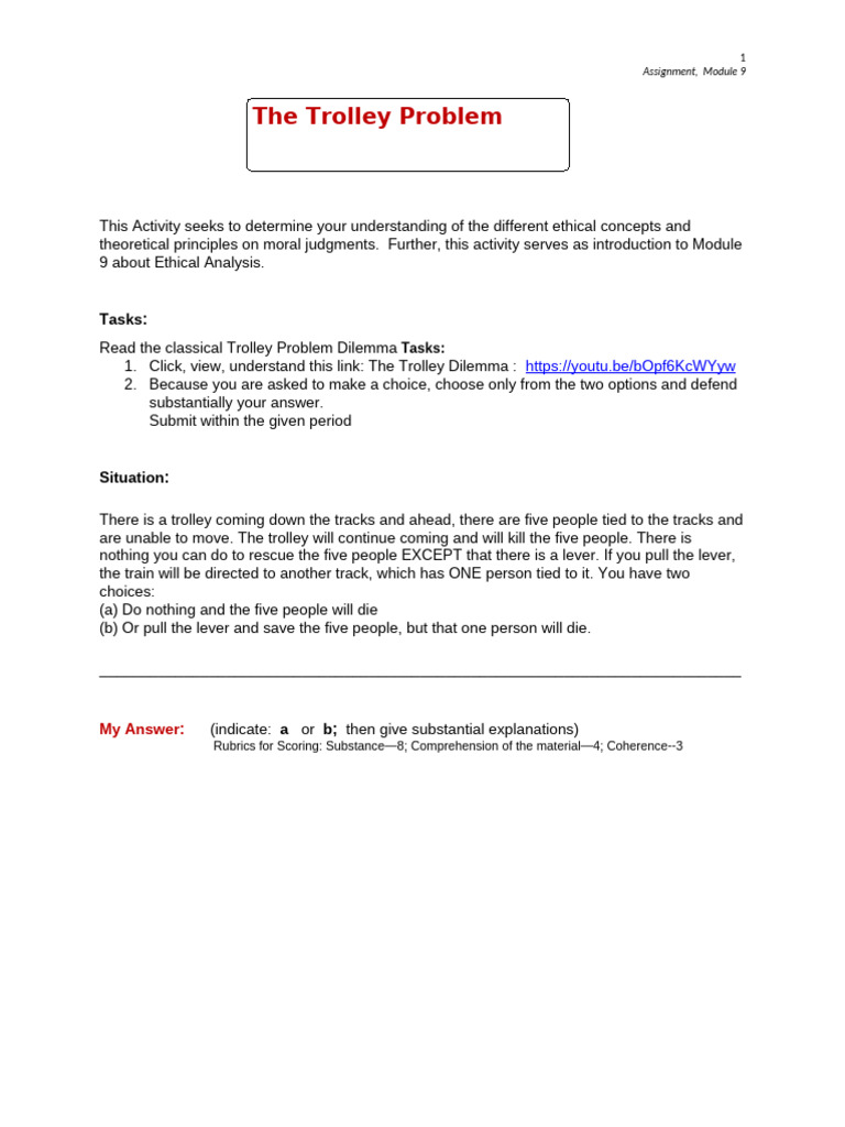 Assignment, Module 9 | PDF