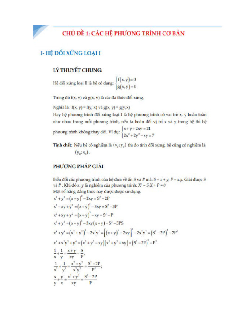 CHUYÊN ĐỀ HPT | PDF