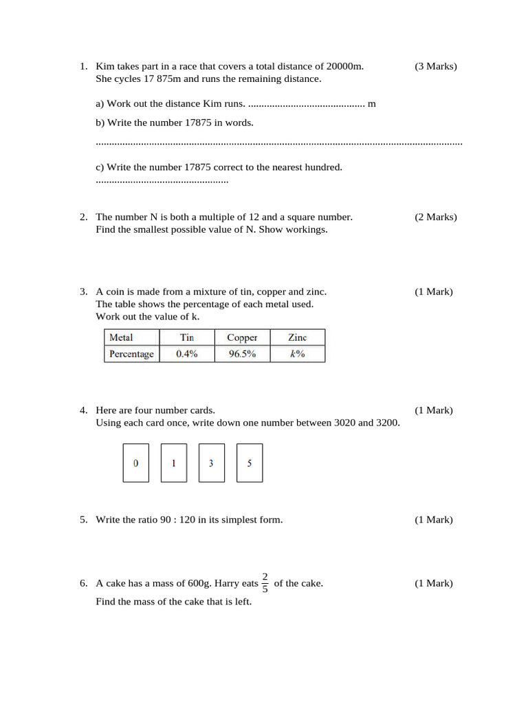 Year 8 Maths Paper 1 - Sem 2 2023 | PDF | Area | Euclidean Geometry
