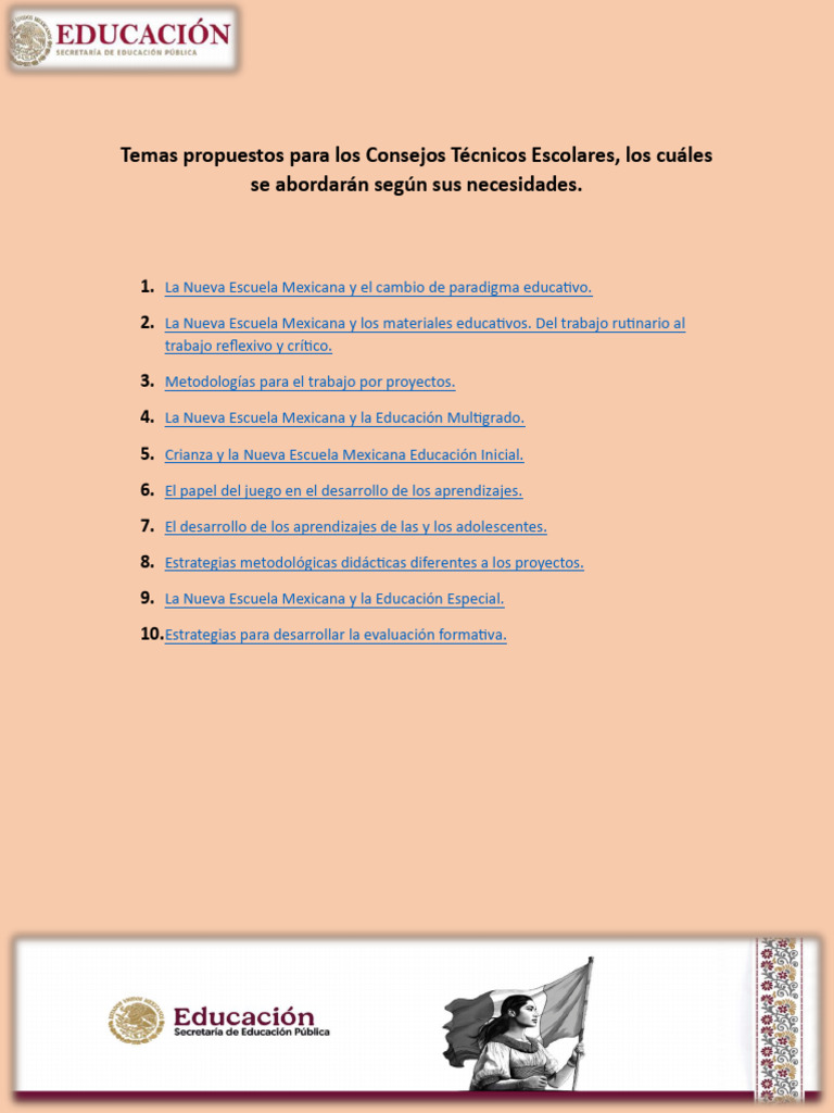 Temas Propuestos CTE 2024-25 | PDF