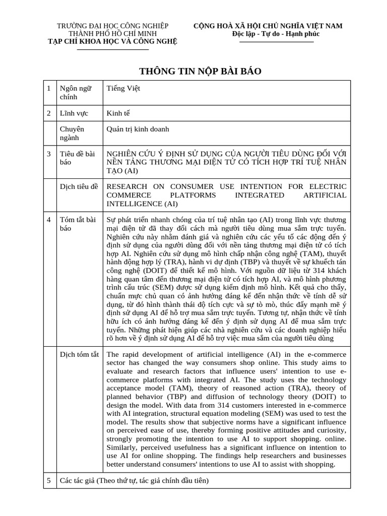 Thong Tin Nop Bai | PDF