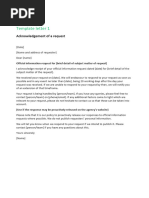 Sample Letter of Request For Medical Assistance | PDF
