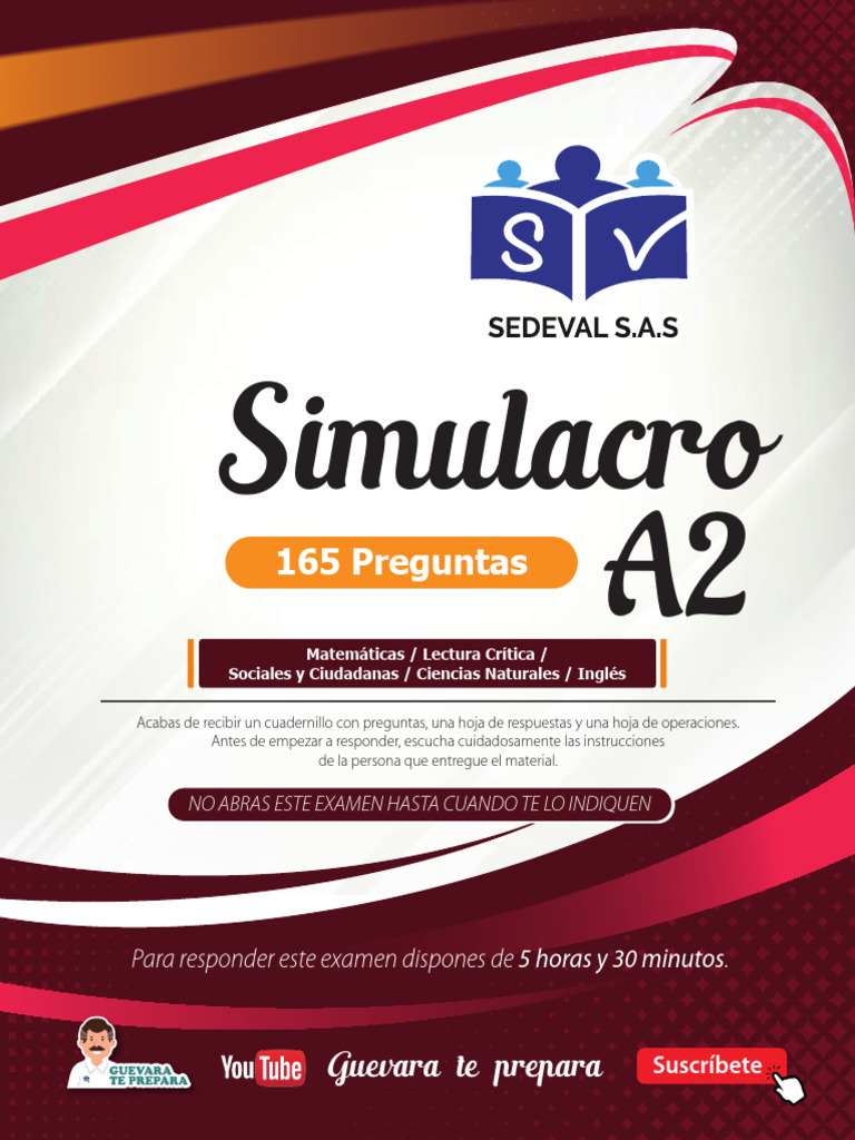 Simulacro A2 - Print | PDF | Experiencia | Conocimiento