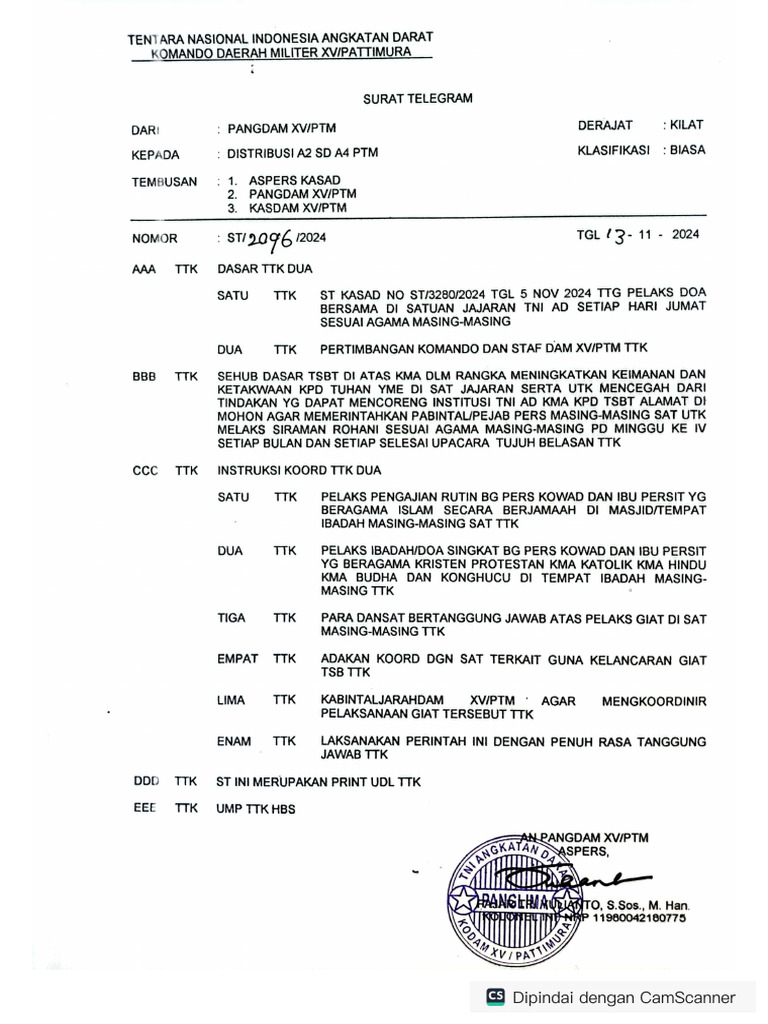 ST Siraman Rohani PD Minggu Ke Iv Setiap Bulan Dan Selesai Upacara ...