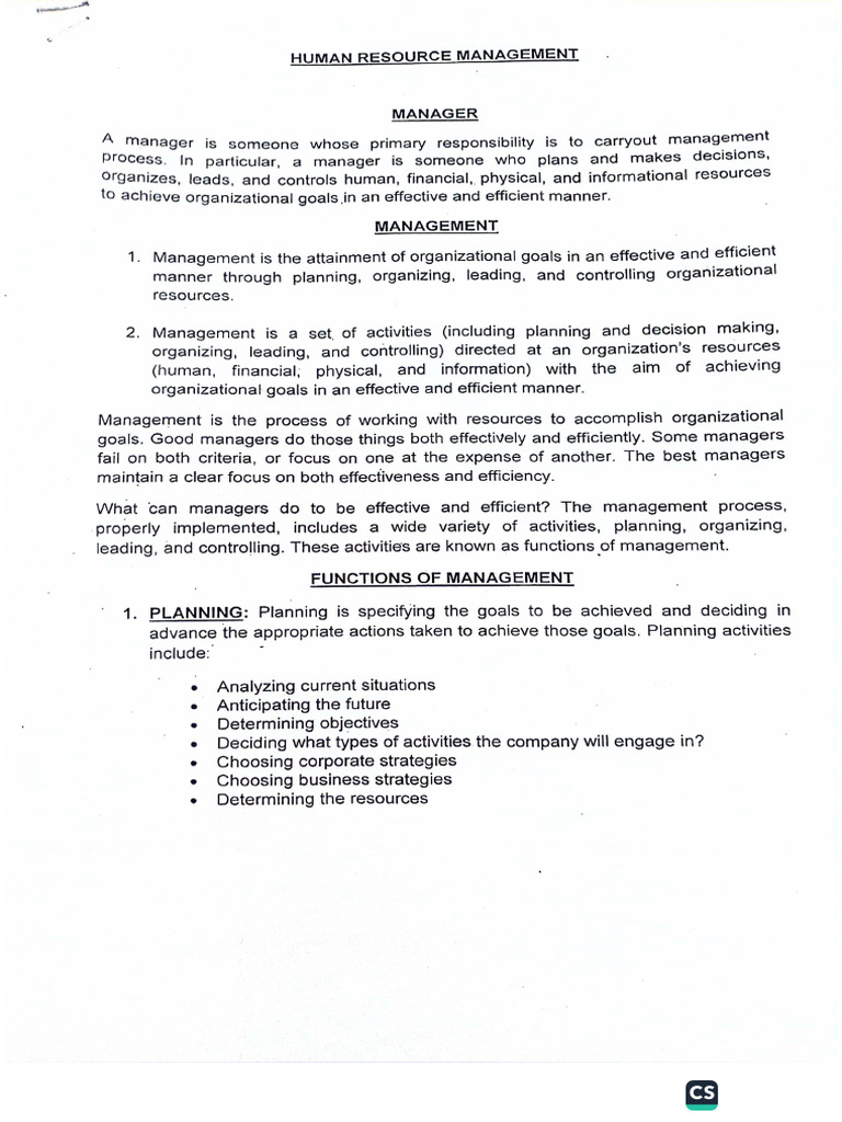 SM Unit 1 | PDF