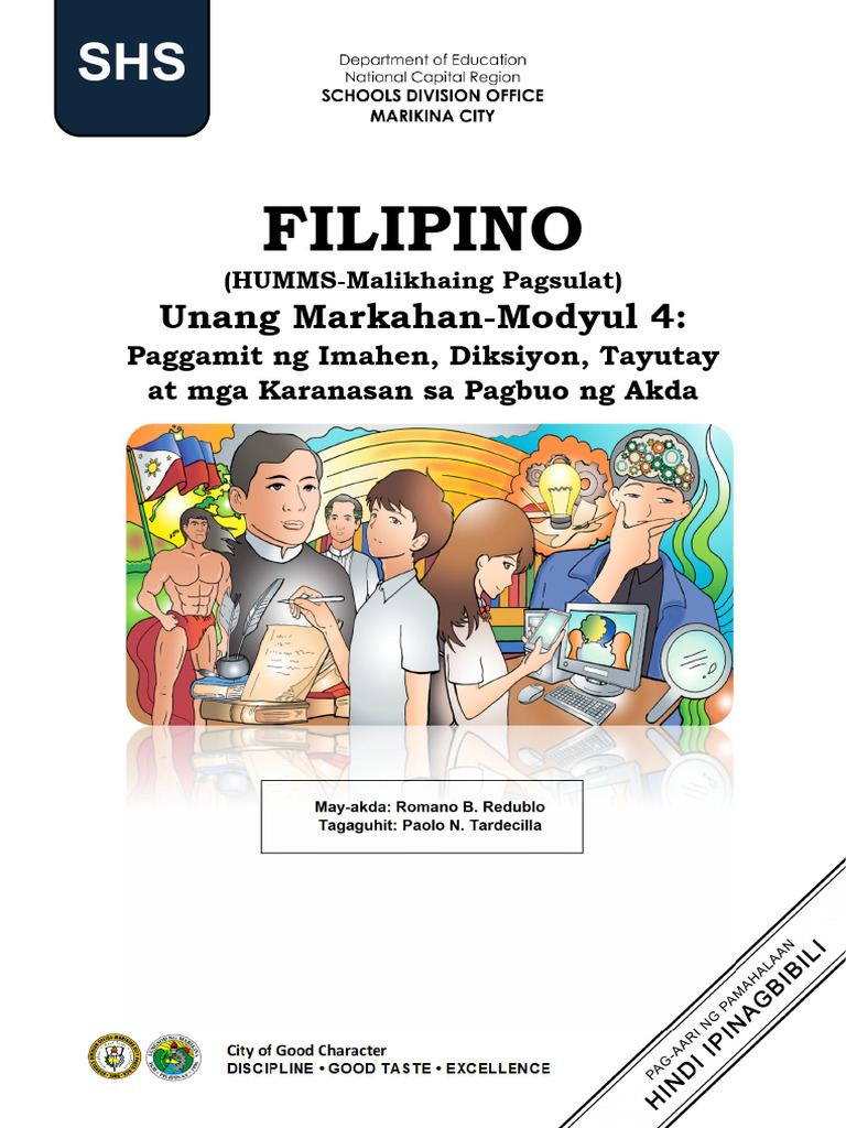 NCR Final Filipinomalikhain Q1 M4 | PDF