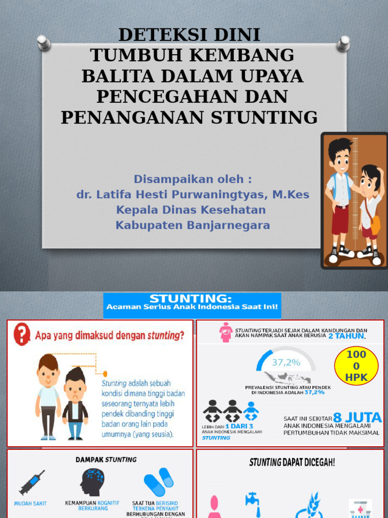 Deteksi Dini Tumbuh Kembang Balita Dalam Upaya Pencegahan | PDF