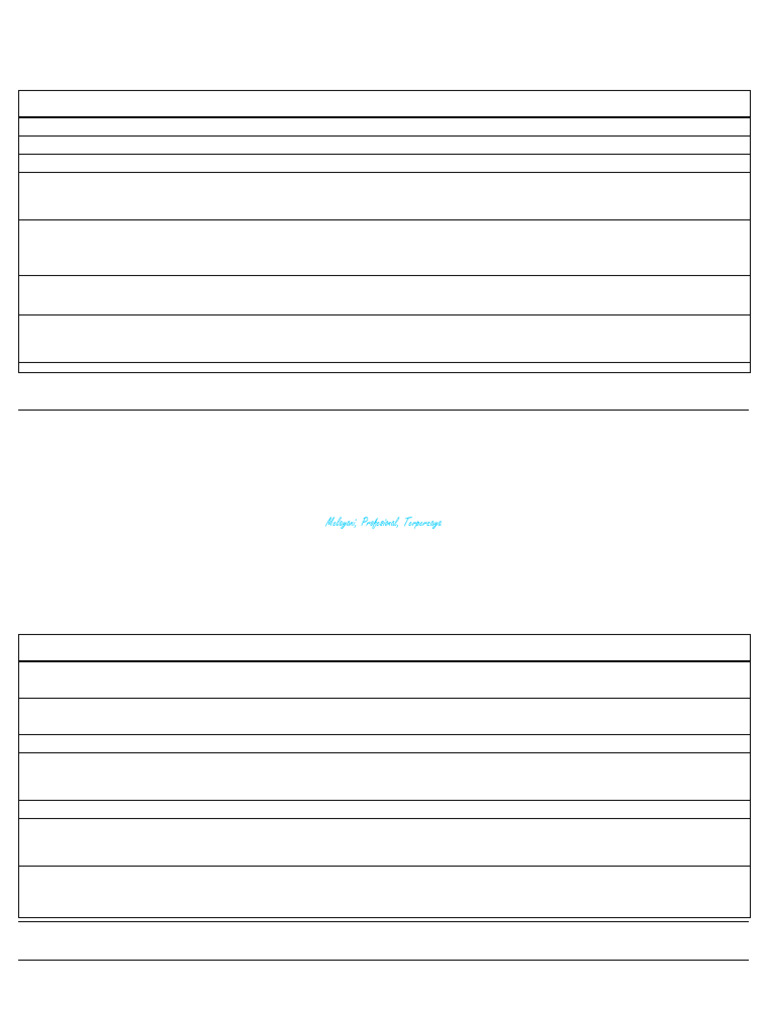 Report Matriks Format 2 | PDF