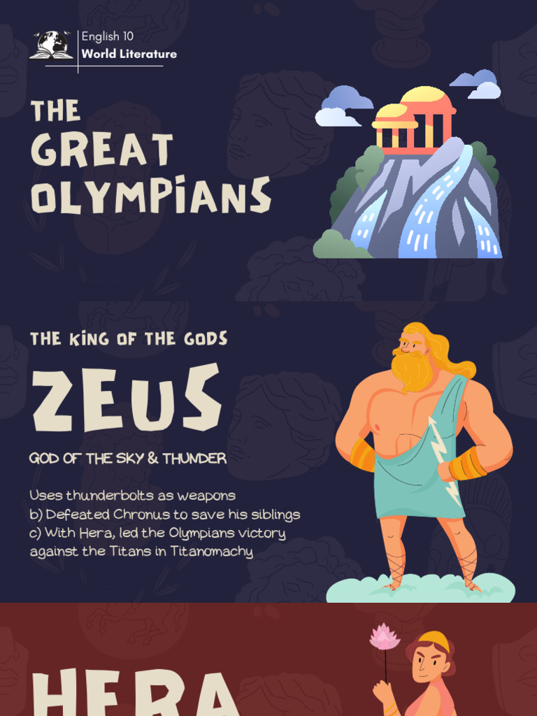 The Great Olympians | PDF