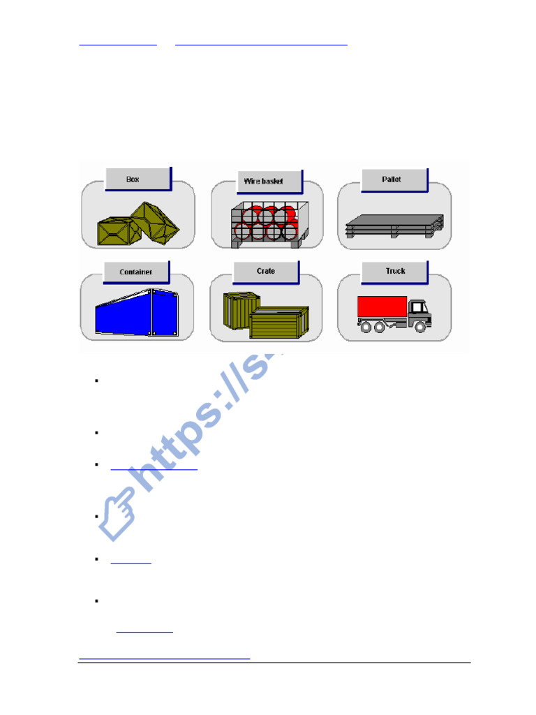 Packing For Inbound and Outbound Deliveries | PDF | Packaging And ...