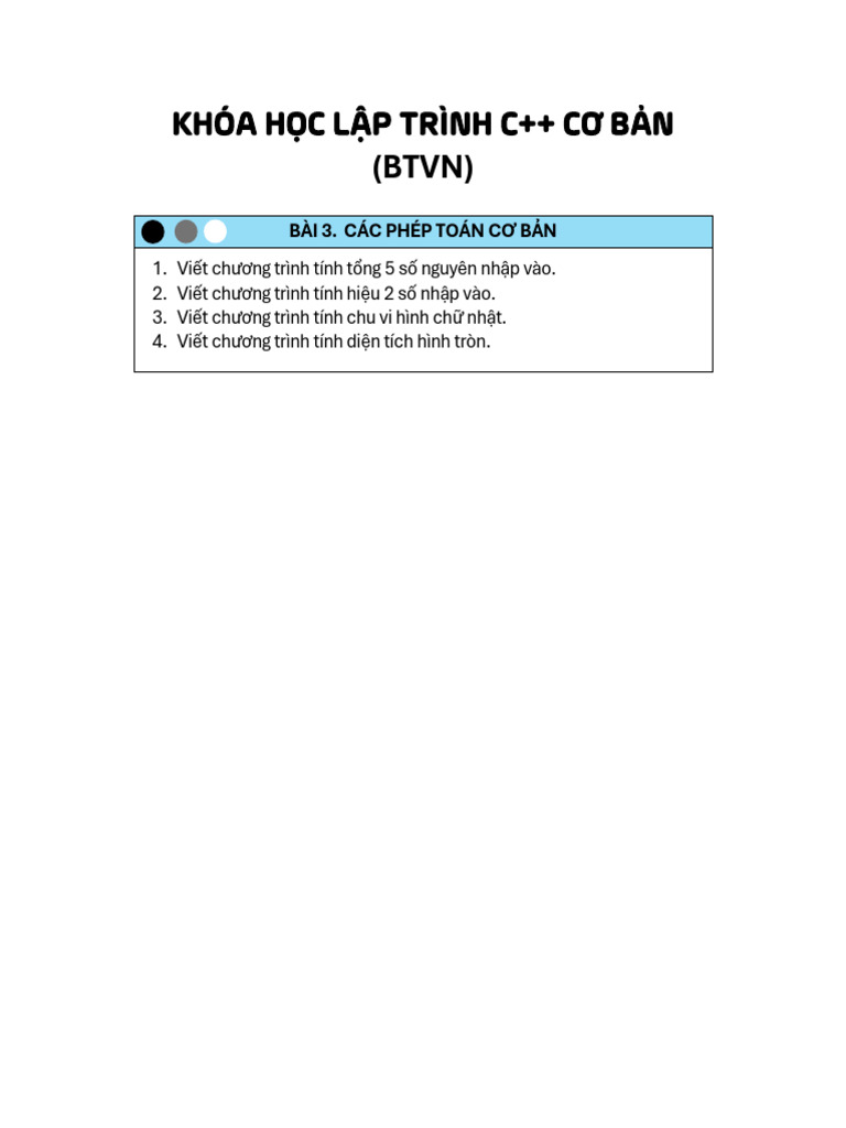 BTVN Bai3 | PDF