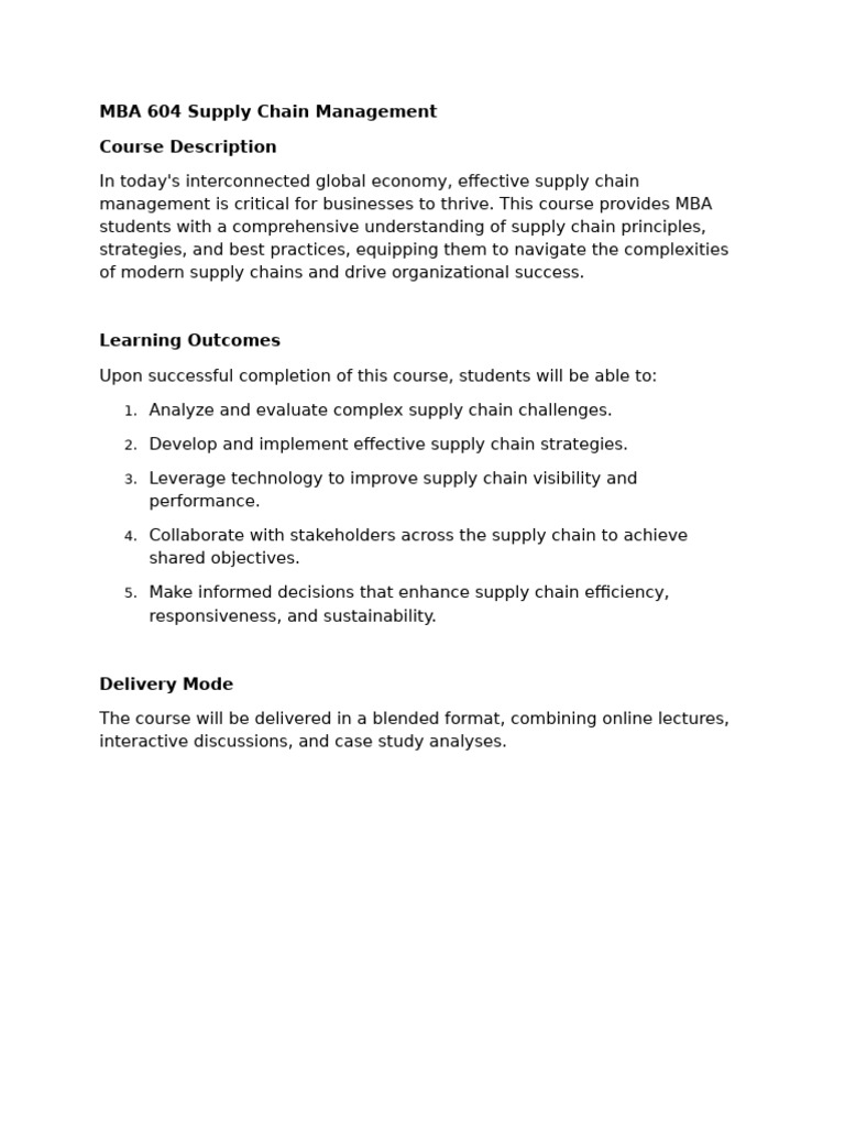 References Chain Management | PDF | Supply Chain | Supply Chain Management