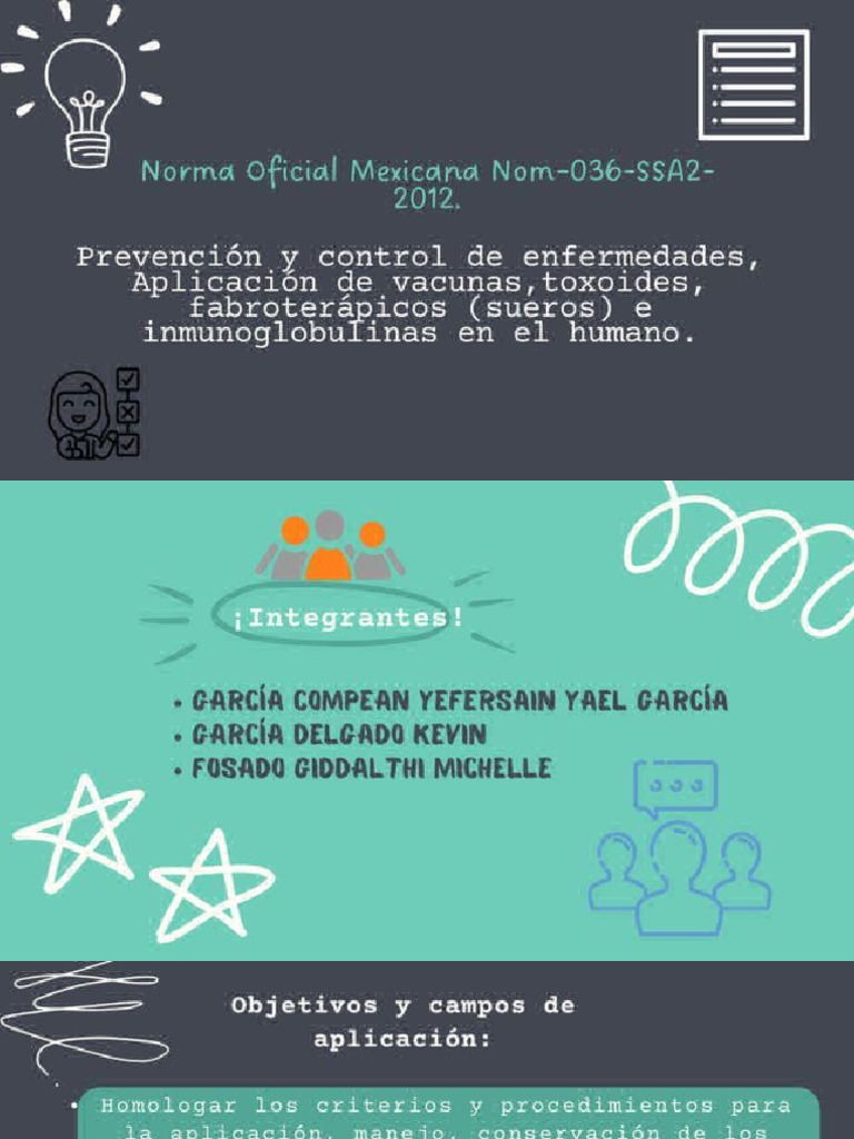 Norma Oficial Mexicana Nom036ssa22012pdf 255125823 | PDF