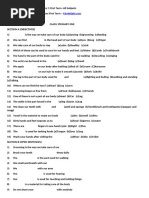 First Term Examination KG 2 2020-2021 | PDF