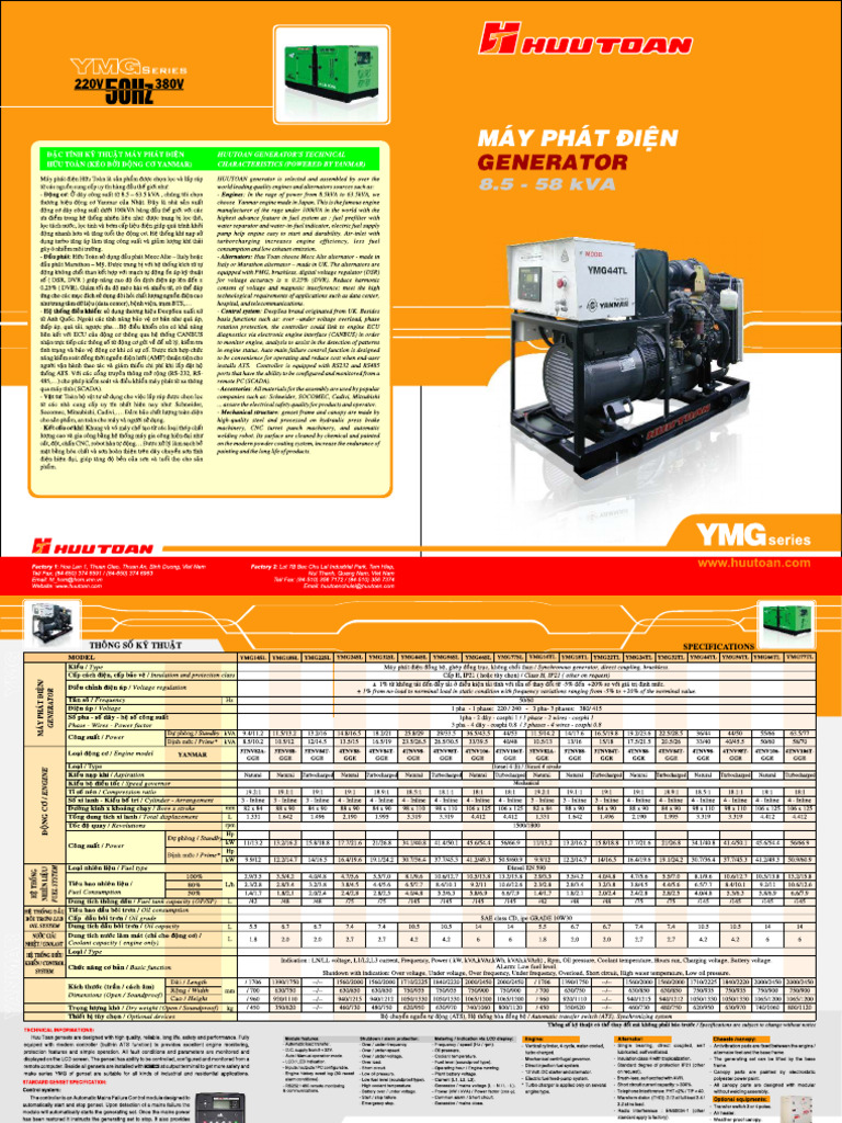 YMG (Yanmar) | PDF