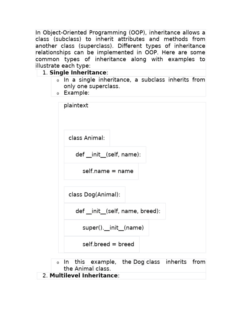 CMPP 613 1ST ASSIGNMENT | PDF | Inheritance (Object Oriented Programming) | Class (Computer ...