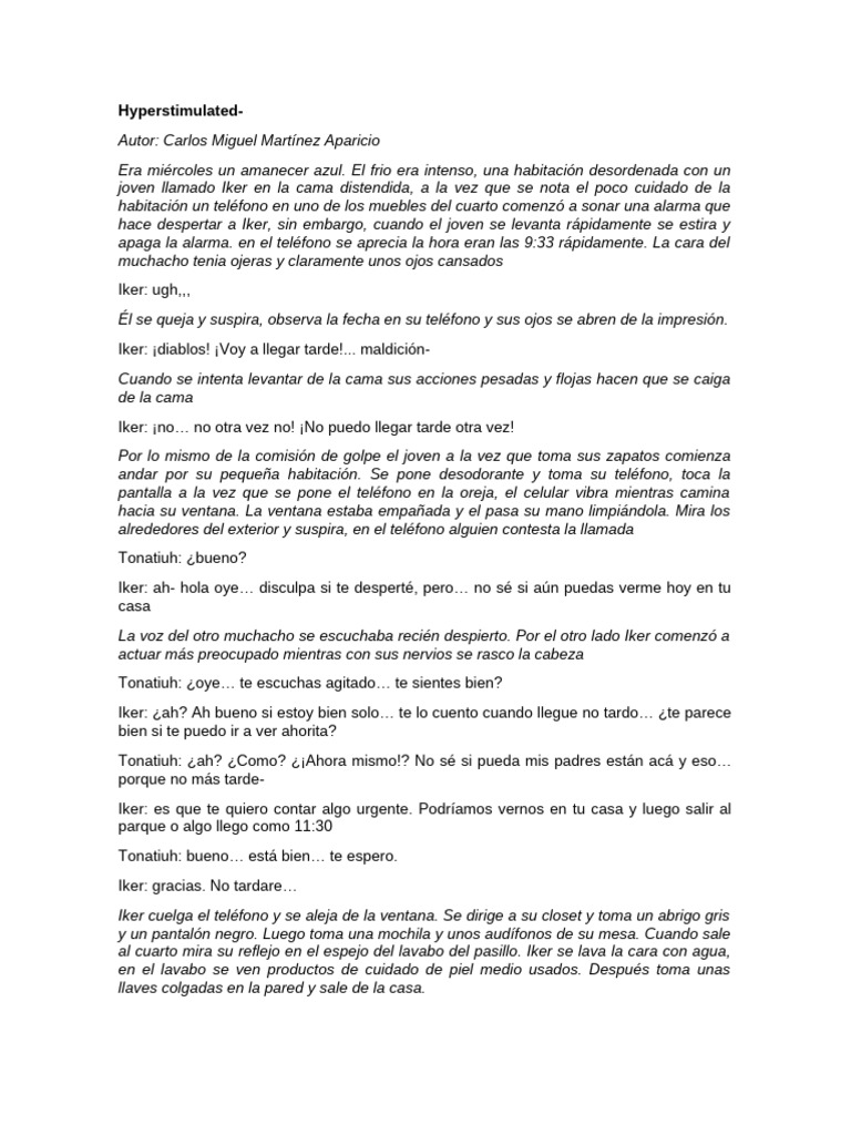 Hyperstimulated | PDF