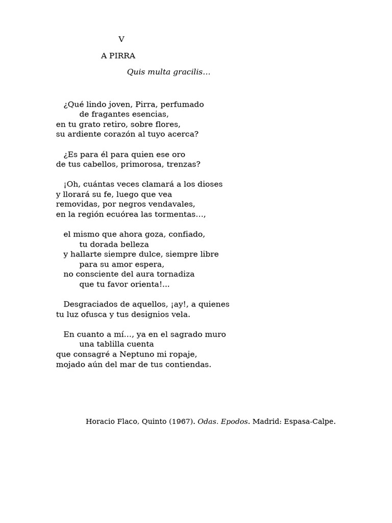 Odas, Horacio | PDF