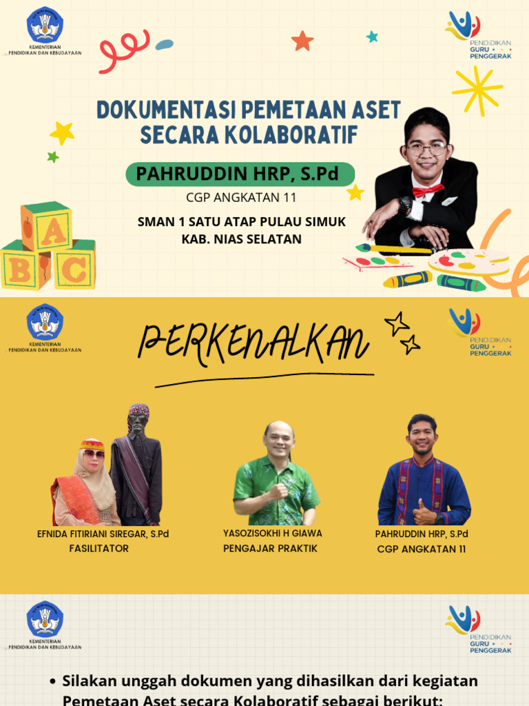 Pemetaan Aset SMAN 1 Pulau Simuk | PDF