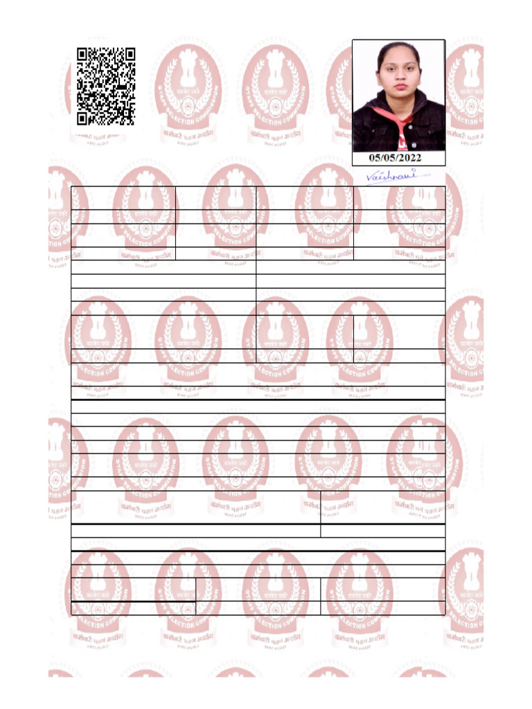 Application Form Draft Print For All | PDF