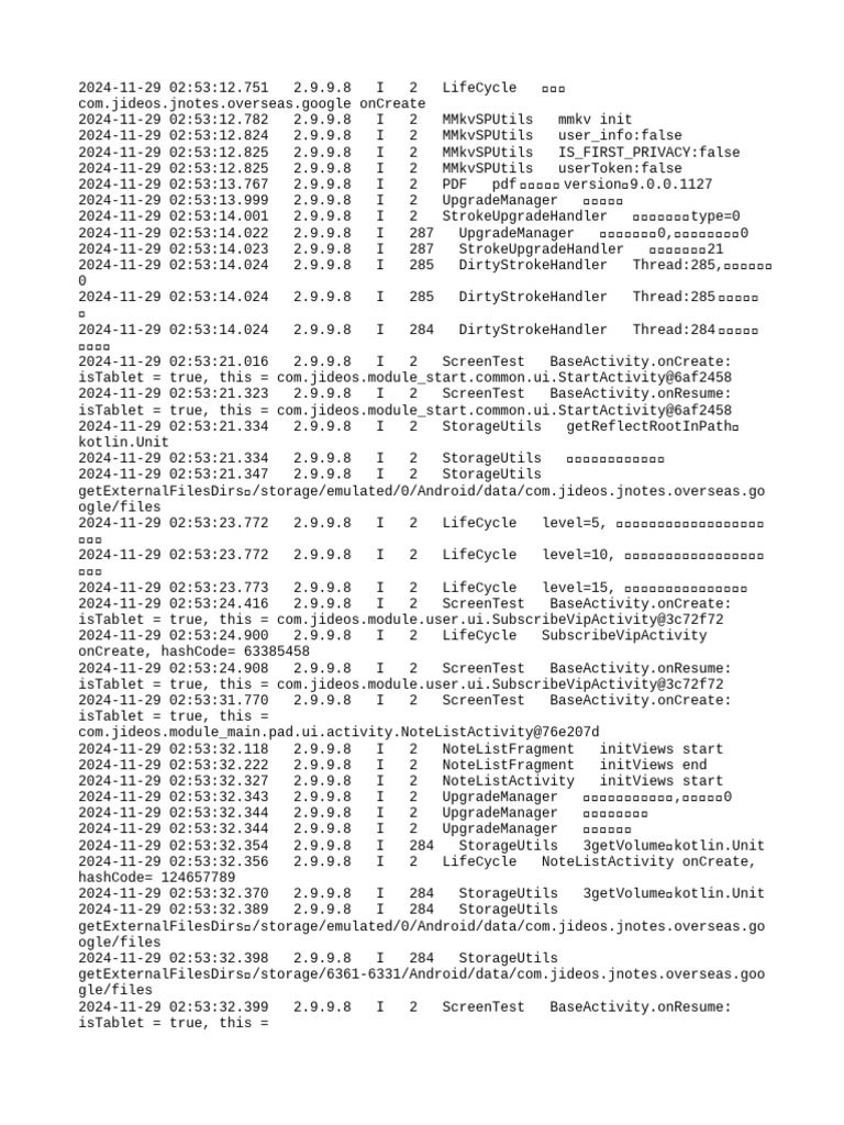 2024 11 29 - Log | PDF | Computer Programming | Embedded Linux Distributions