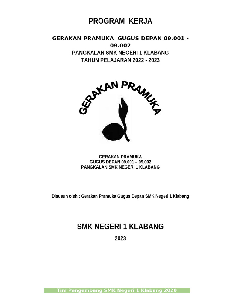 Proker Pramuka Belum Edit | PDF