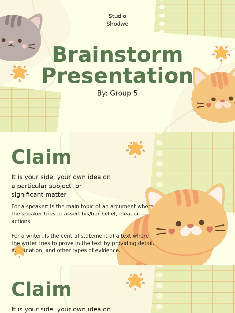 Green and Yellow Cute Brainstorm Presentation - 20240928 - 202551 ...