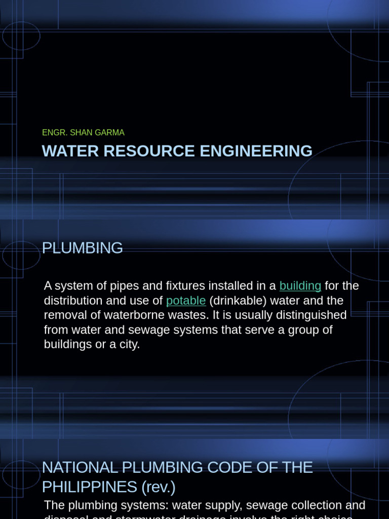 LESSON-2 | PDF | Pipe (Fluid Conveyance) | Plumbing