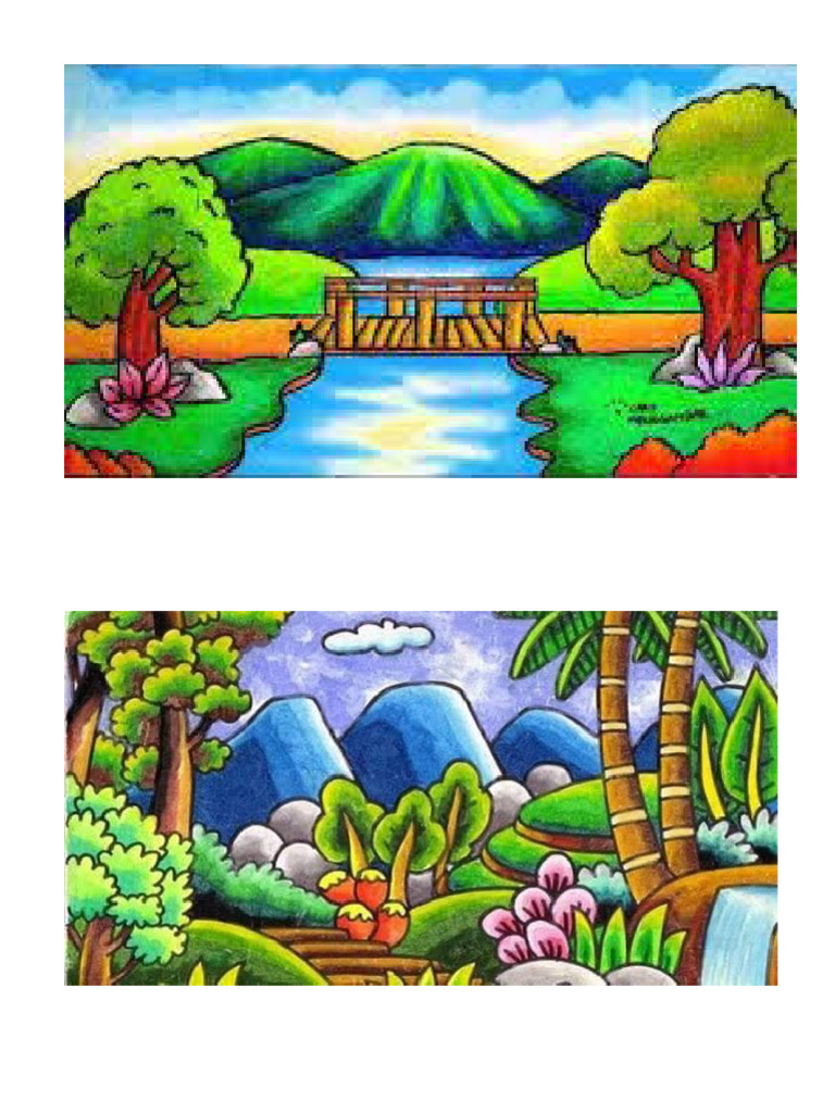 Contoh Gambar Gradasi | PDF