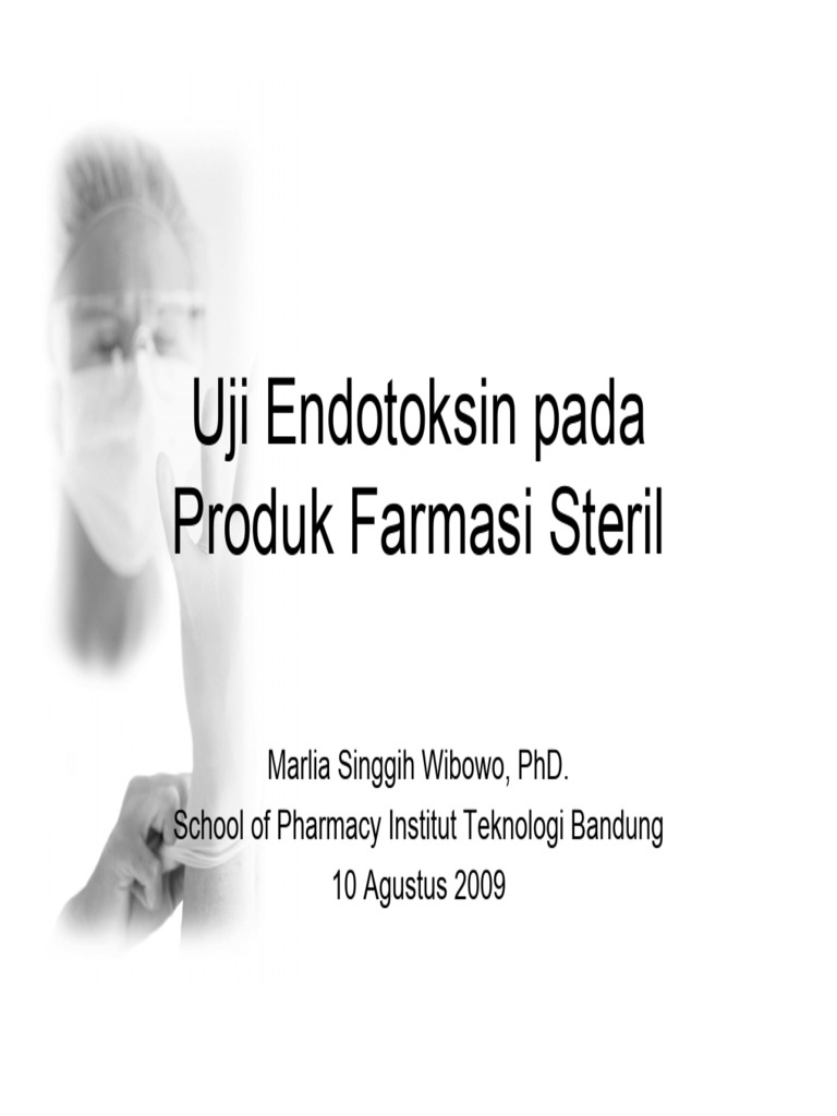 Uji Endotoksin Produk Steril | PDF