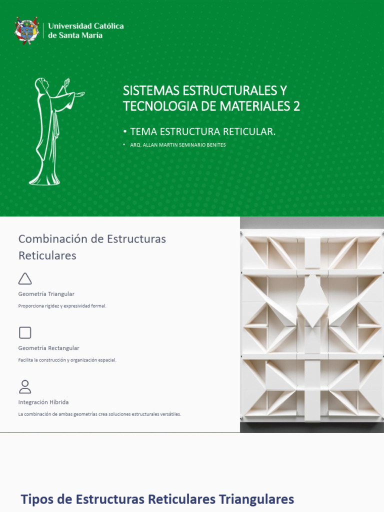 Semana 3 - Estructura Reticular | PDF | Ingeniería mecánica
