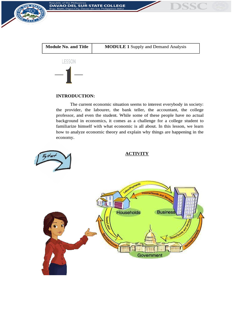 M1.L1 ECON 211 Edited | PDF | Economics | Economic Equilibrium