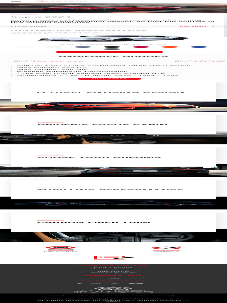 Toyota Supra 2024 - Performance Sports Car Toyota KSA - ALJ | PDF