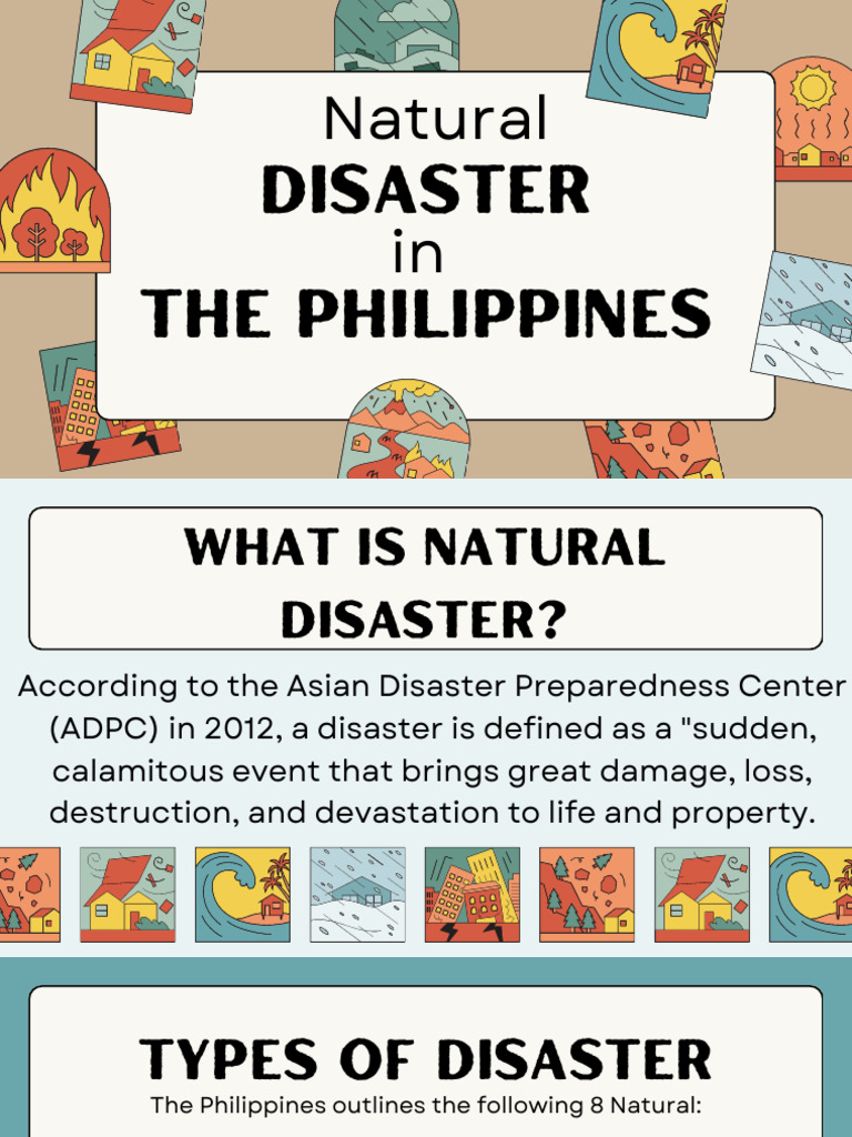Natural Hazards and Disasters Earth Science Presentation in Colorful ...
