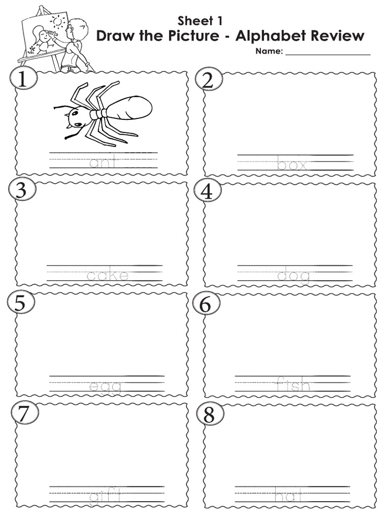 Draw The Alphabet | PDF