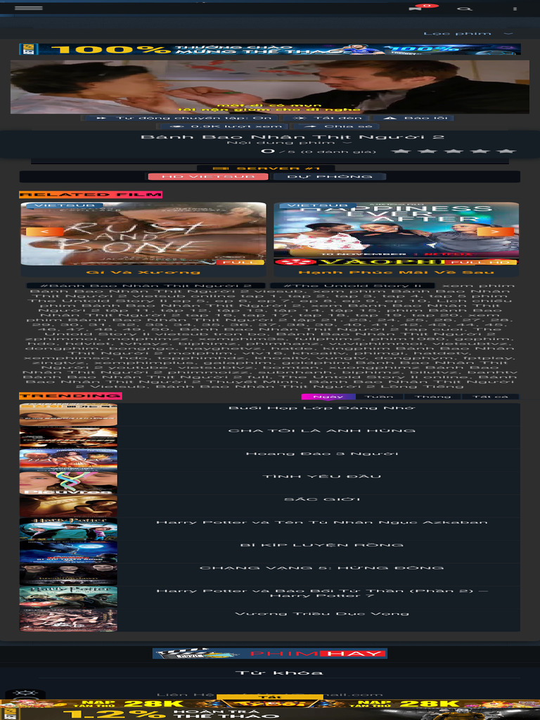 Xem Phim Bánh Bao Nhân Thịt Người 2 - Phim Mới HD… | PDF