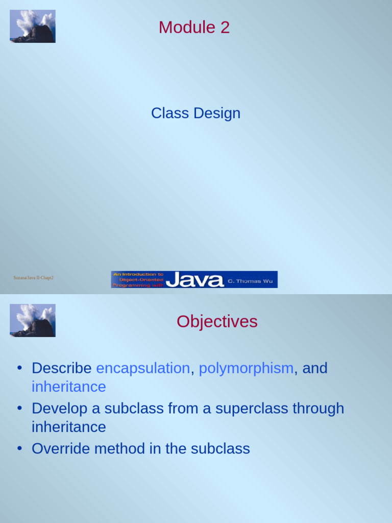 Module 2 Pdf Inheritance Object Oriented Programming Method