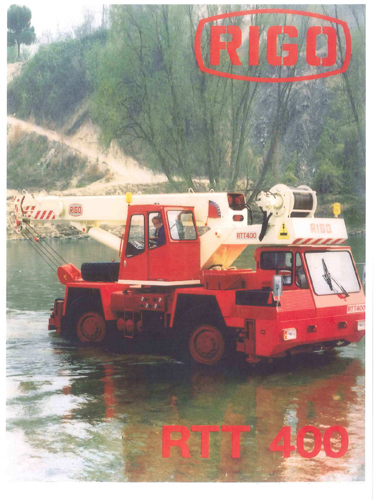 Rigo All Terrain Cranes Spec 4c9c50 | PDF