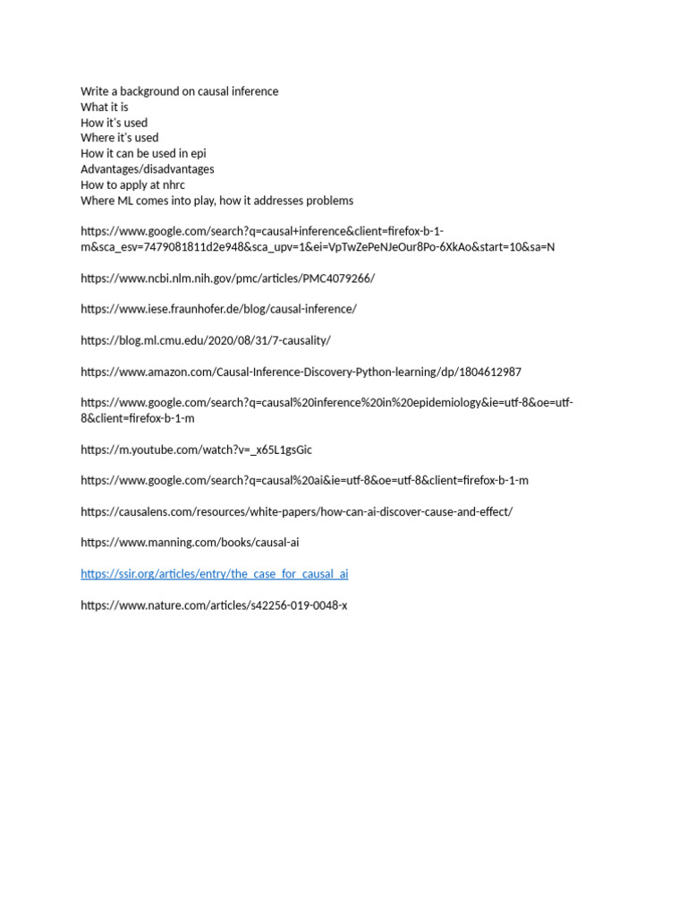 Causal Inference | PDF