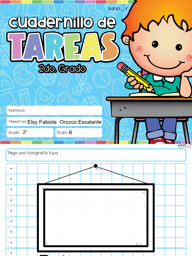 Cuadernillo 2° Mtra. Fabiola | PDF