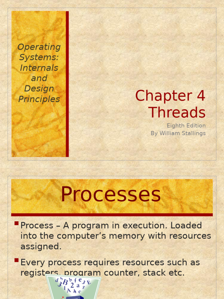 Lecture 4 Threads Pdf Thread Computing Process Computing