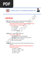 RS-CIT ILearn Assessment - 1 Answer Key | PDF