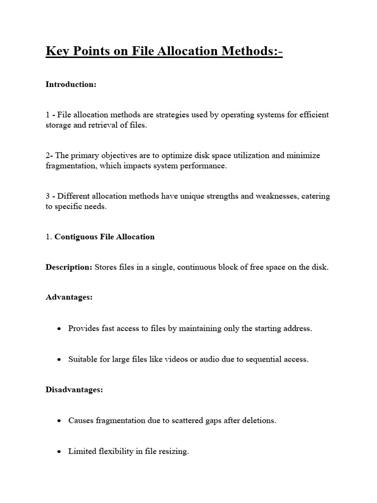 File Allocation Methods and Recovery | PDF | Computer File | Backup