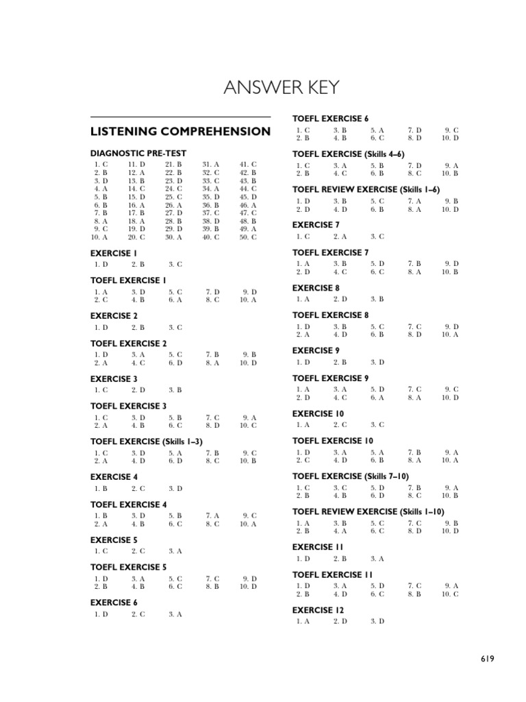 AK 9780131408838 Longman Courses For The TOEFL® Paper Test Book | PDF ...