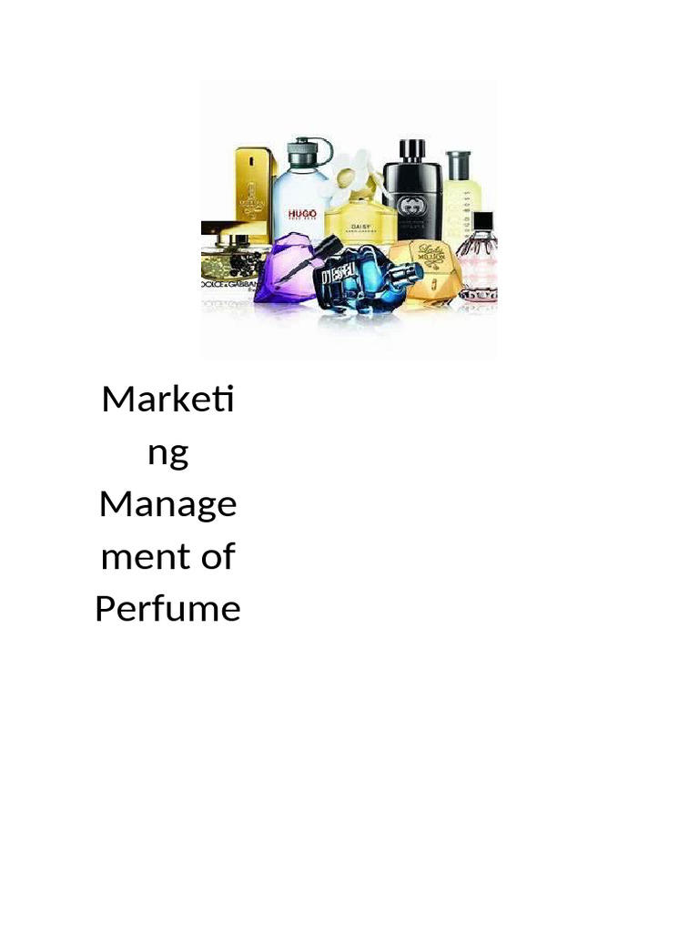 Perfume Marketing Management Guide | PDF | Marketing | Perfume