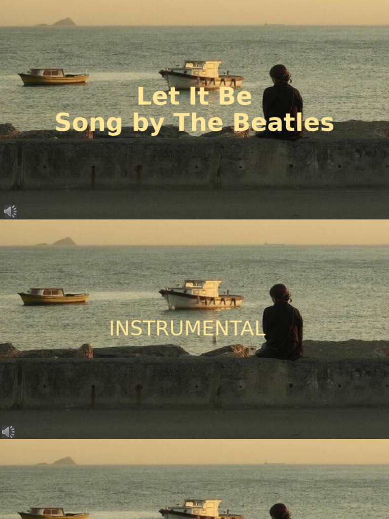 Let It Be | PDF
