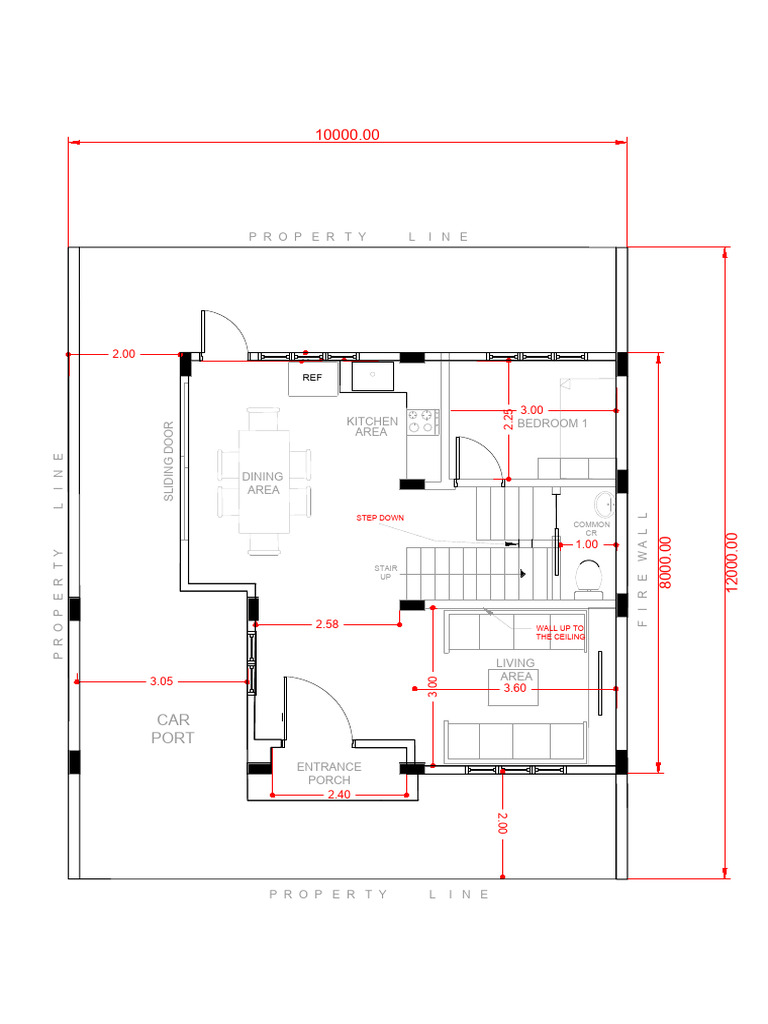 Revised Ground Floor Plan | PDF | City Of Brisbane | Residential Buildings