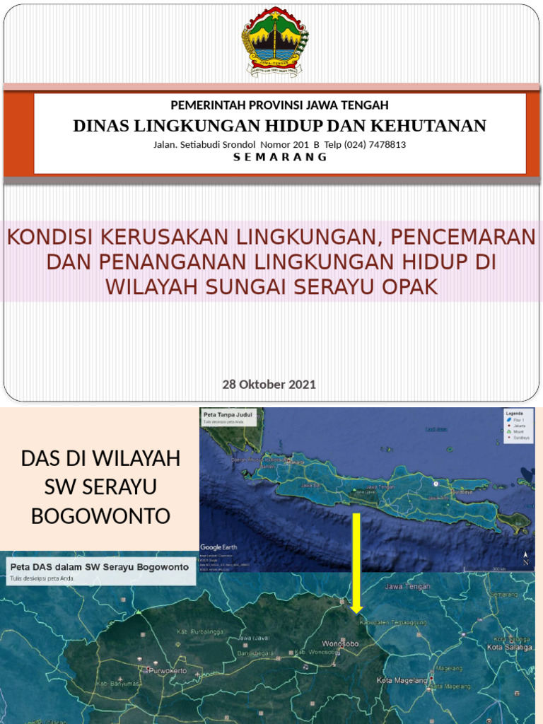 Kondisi DAS Serayu-Opak Jateng | PDF