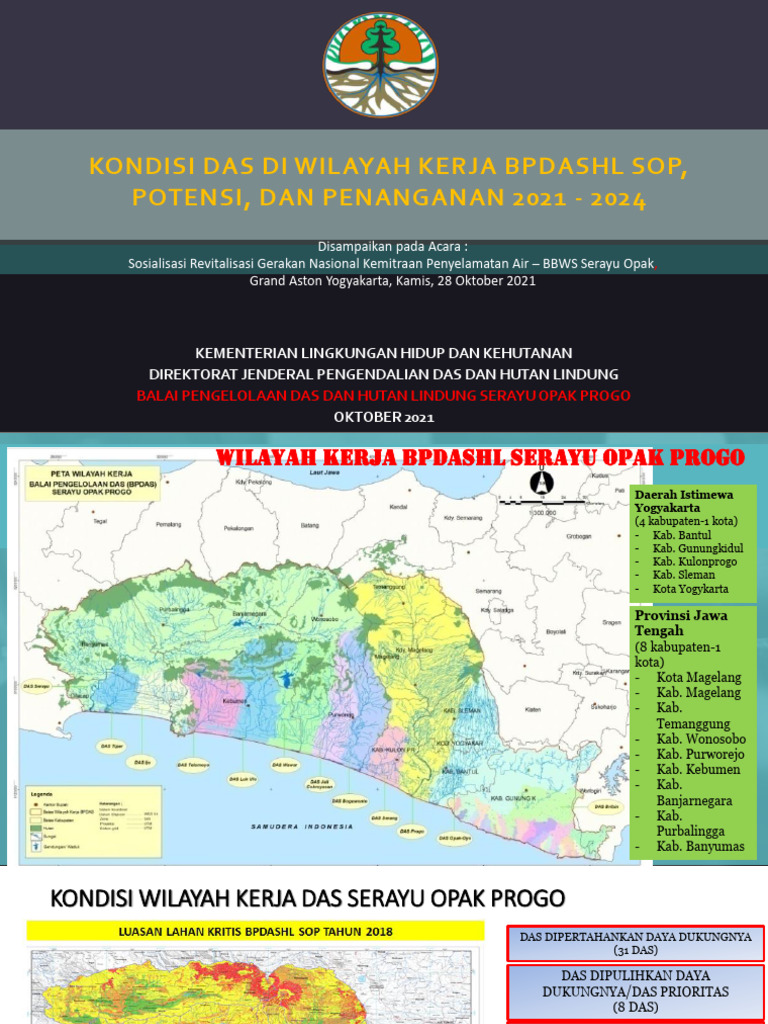 Penanganan DAS Serayu Opak Progo 2021-2024 | PDF